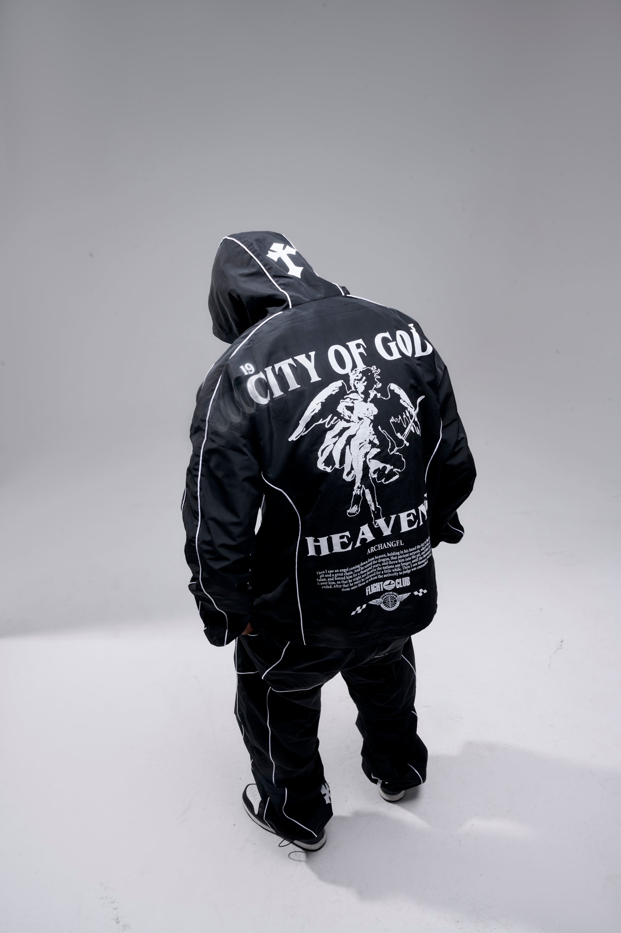Heavens COG Black Archangel Tracksuit