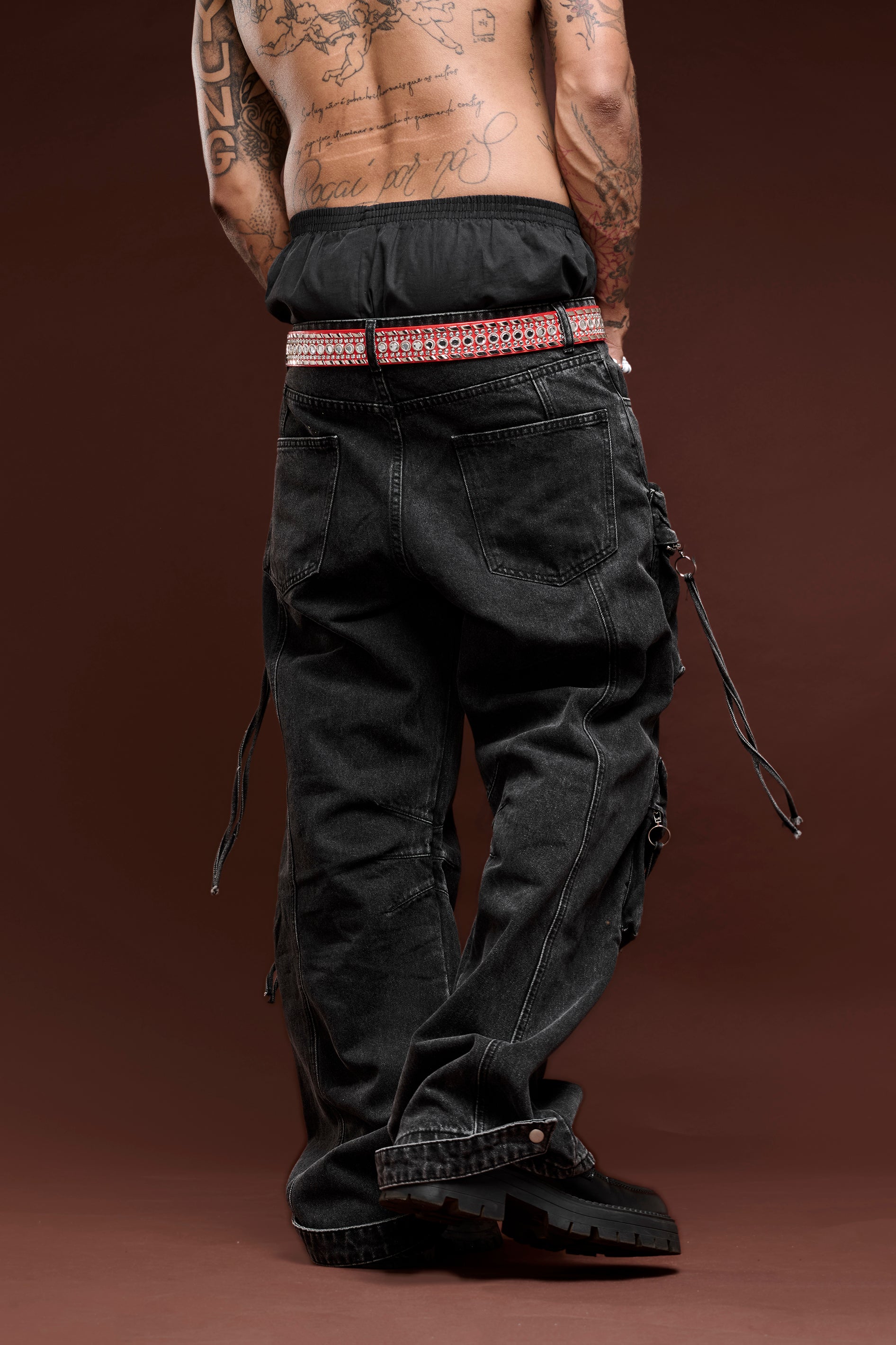 Heavens COG Black Stone Washed Denim