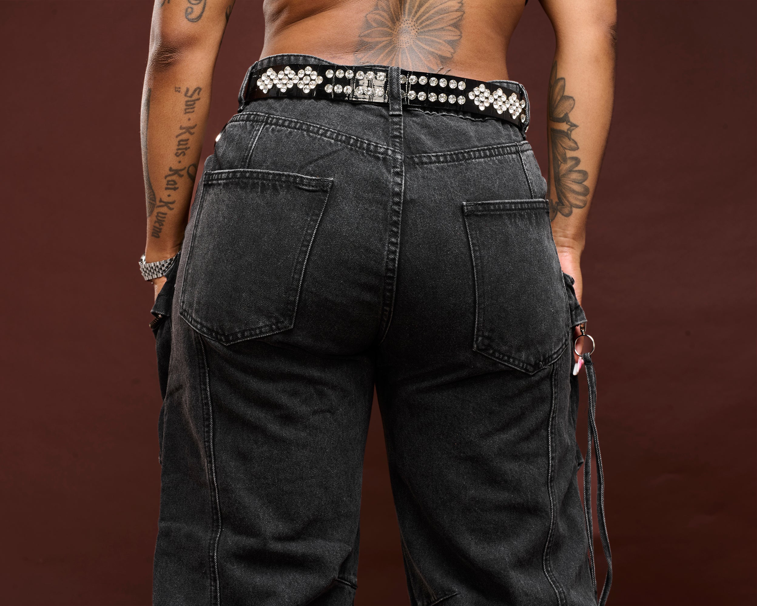 Heavens COG Black Stone Washed Denim